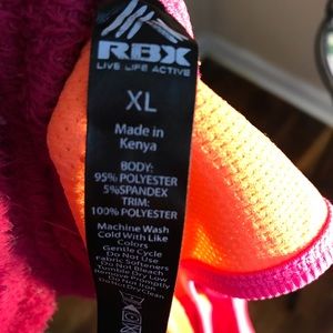 rbx live life active | Tops | Rbx Live Life Active Xl | Poshmark